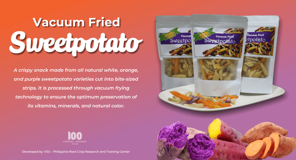 Vacuum-Fried Sweet Potato - VSU R&D Nexus | Visayas State University